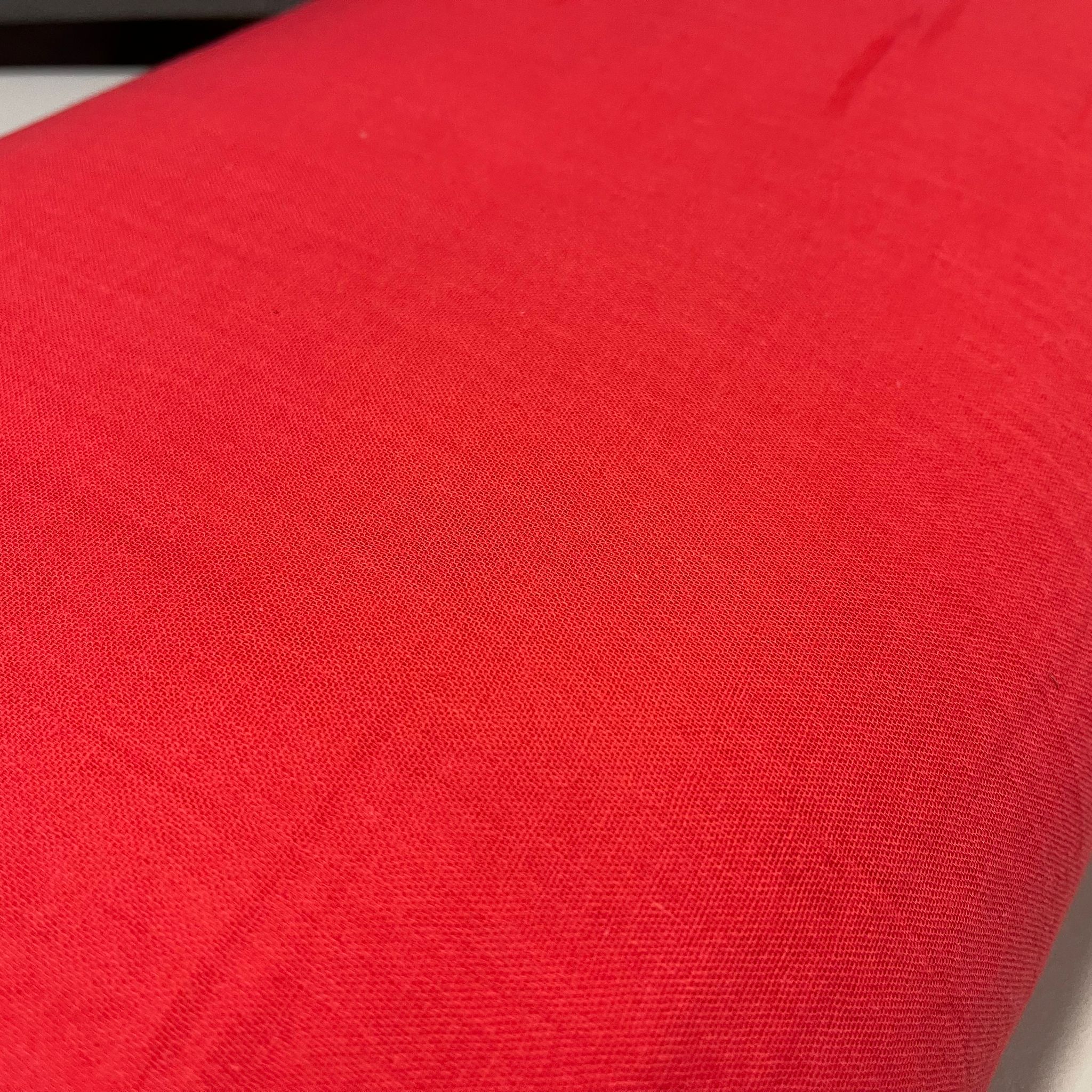 Red Double Gauze 100% Cotton Fabric Dress Double Cloth Muslin Material ...