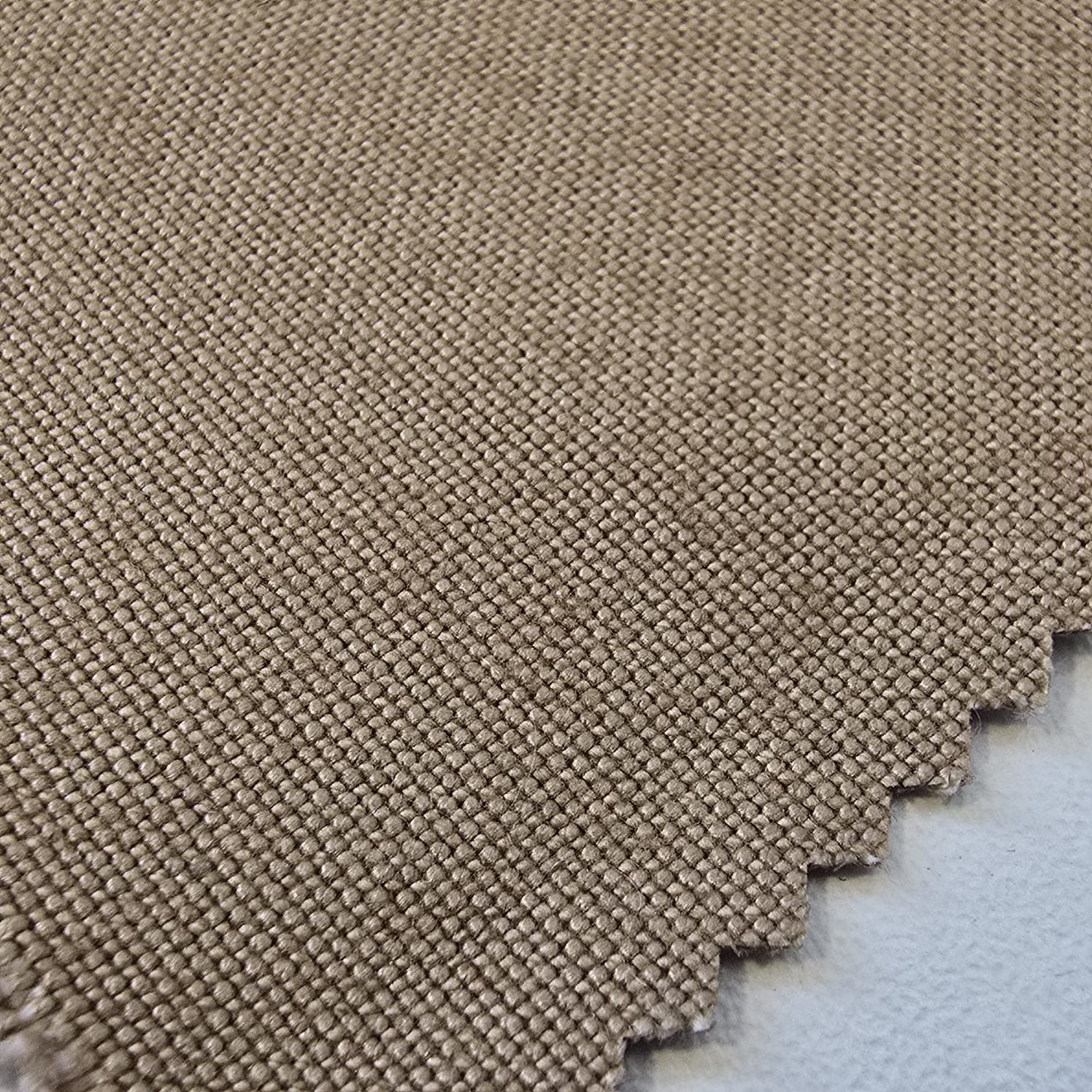 Beige Extra Heavy Canvas Fabric 100% Cotton Upholstery Weight Quality ...
